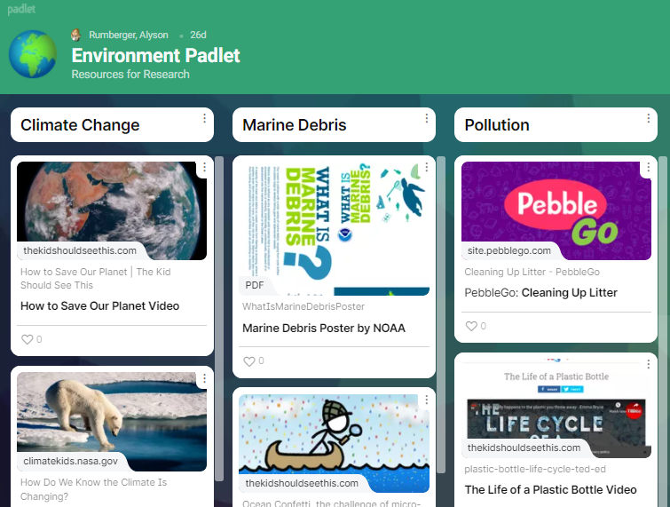 padlet cover photo – BITS AND PIECES